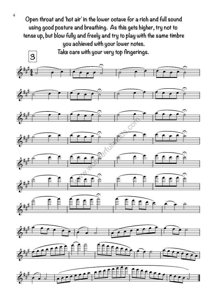 Flute Warm Ups Book 5 - Campbell, J. – Wonderful Winds